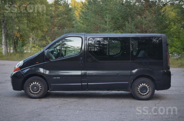 Renault Trafic 2005 Jūrmala vietnē Melns Renault Trafic 2005 Jūrmala, ar dzinēja tilpumu 1.90 L un nobraukumu 365 tūkst. km par 3950 €, foto 11 vietnē AUTOMOTO.COM.LV