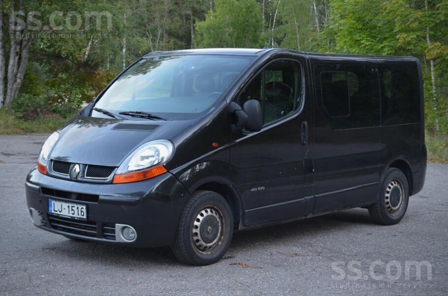 Melns Renault Trafic 2005 Jūrmala, ar dzinēja tilpumu 1.90 L un nobraukumu 365 tūkst. km par 3950 €, foto 12 vietnē AUTOMOTO.COM.LV
