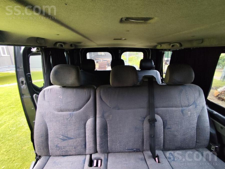 Melns Renault Trafic 2005 Jūrmala, ar dzinēja tilpumu 1.90 L un nobraukumu 365 tūkst. km par 3950 €, foto 20 vietnē AUTOMOTO.COM.LV