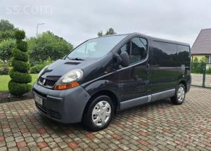 Black Renault Trafic 2005 in Saldus, with an engine capacity of 1.90 L and mileage of 371 thousand km for 4200 €, photo  on AUTOMOTO.COM.LV