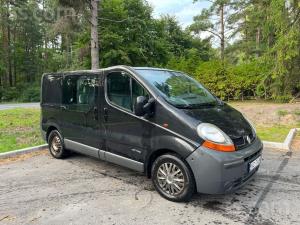 Melns Renault Trafic 2005 Rīga, ar dzinēja tilpumu 2.50 L un nobraukumu 265 tūkst. km par 1399 €, foto 3 vietnē AUTOMOTO.COM.LV