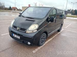 Melns Renault Trafic 2006 Kuldīga, ar dzinēja tilpumu 2.50 L un nobraukumu 790 tūkst. km par 2350 €, foto 3 vietnē AUTOMOTO.COM.LV