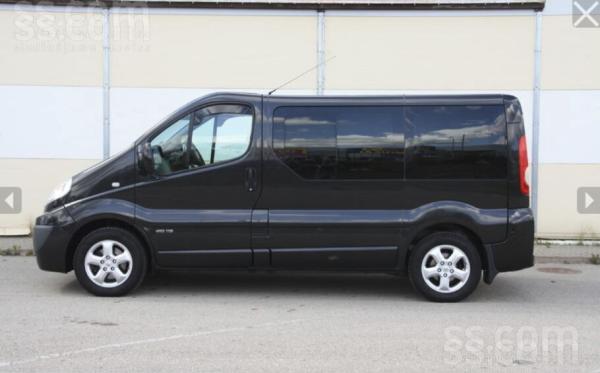 Melns Renault Trafic 2007 Rīga, ar dzinēja tilpumu 2.00 L un nobraukumu 351 tūkst. km par 4200 €, foto 1 vietnē AUTOMOTO.COM.LV