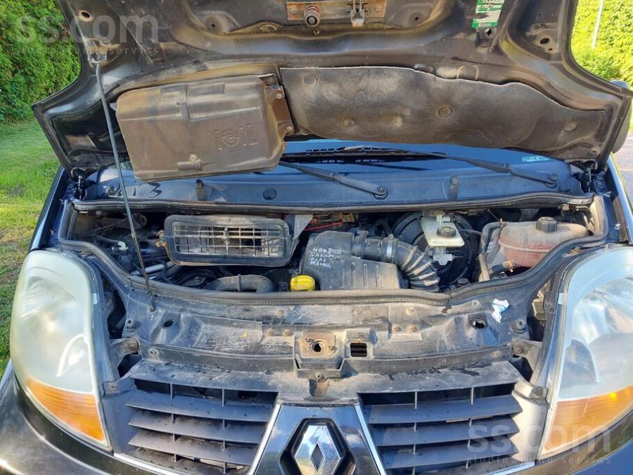 Black Renault Trafic 2007 in Saldus, with an engine capacity of 2.00 L and mileage of 400 thousand km for 3850 €, photo 8 on AUTOMOTO.COM.LV