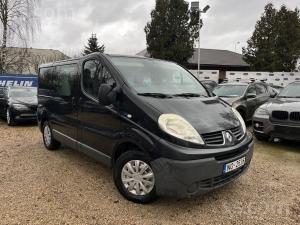 Black Renault Trafic 2008 in Riga, with an engine capacity of 2.00 L and mileage of 0 thousand km for 5490 €, photo 2 on AUTOMOTO.COM.LV
