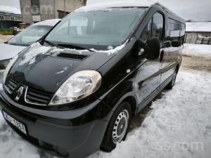 Black Renault Trafic 2008 in Riga, with an engine capacity of 2.00 L and mileage of 261 thousand km for 6300 €, photo 2 on AUTOMOTO.COM.LV