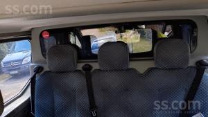 Black Renault Trafic 2008 in Ogre, with an engine capacity of 2.50 L and mileage of 351 thousand km for 5450 €, photo 7 on AUTOMOTO.COM.LV