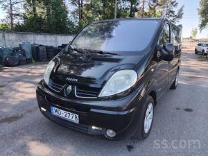 Black Renault Trafic 2008 in Riga, with an engine capacity of 2.00 L and mileage of 0 thousand km for 5700 €, photo 1 on AUTOMOTO.COM.LV