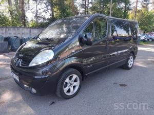 Black Renault Trafic 2008 in Riga, with an engine capacity of 2.00 L and mileage of 0 thousand km for 5700 €, photo 3 on AUTOMOTO.COM.LV