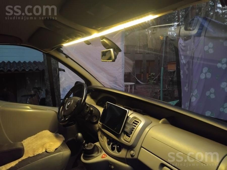 Black Renault Trafic 2008 in Riga, with an engine capacity of 2.00 L and mileage of 0 thousand km for 5700 €, photo 17 on AUTOMOTO.COM.LV