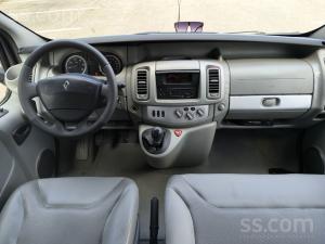 Melns Renault Trafic 2008 Valmiera, ar dzinēja tilpumu 2.50 L un nobraukumu 378 tūkst. km par 6550 €, foto 31 vietnē AUTOMOTO.COM.LV