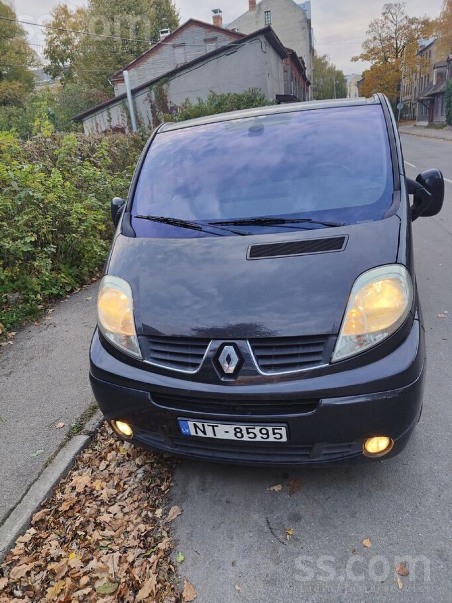 Melns Renault Trafic 2009 Rīga, ar dzinēja tilpumu 2.50 L un nobraukumu 267 tūkst. km par 8999 €, foto 1 vietnē AUTOMOTO.COM.LV