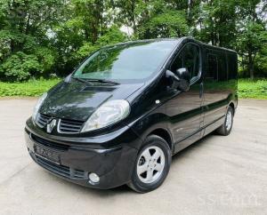 Melns Renault Trafic 2011 Rīga, ar dzinēja tilpumu 2.50 L un nobraukumu 0 tūkst. km par 9750 €, foto 3 vietnē AUTOMOTO.COM.LV
