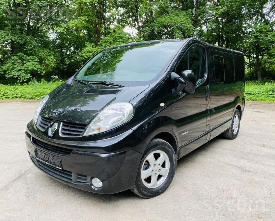 Melns Renault Trafic 2011 Rīga, ar dzinēja tilpumu 2.50 L un nobraukumu 0 tūkst. km par 9750 €, foto 3 vietnē AUTOMOTO.COM.LV