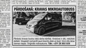 Melns Renault Trafic 2011 Rīga, ar dzinēja tilpumu 2.00 L un nobraukumu 250 tūkst. km par 4500 €, foto  vietnē AUTOMOTO.COM.LV
