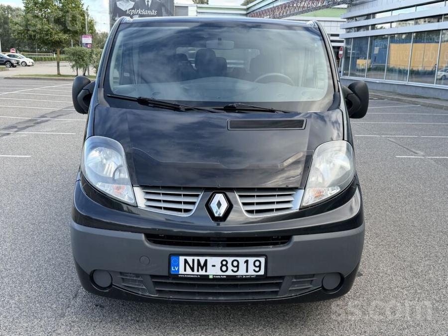 Melns Renault Trafic 2011 Rīga, ar dzinēja tilpumu 2.00 L un nobraukumu 287 tūkst. km par 8900 €, foto 9 vietnē AUTOMOTO.COM.LV
