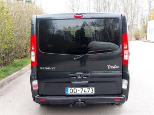 Black Renault Trafic 2013 in Riga, with an engine capacity of 2.00 L and mileage of 296 thousand km for 11990 €, photo 6 on AUTOMOTO.COM.LV