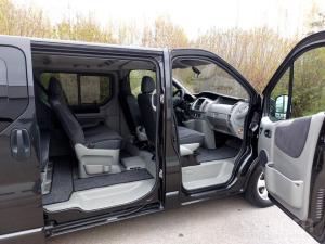 Black Renault Trafic 2013 in Riga, with an engine capacity of 2.00 L and mileage of 296 thousand km for 11990 €, photo 31 on AUTOMOTO.COM.LV