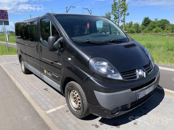 Melns Renault Trafic 2013 Rīga, ar dzinēja tilpumu 2.00 L un nobraukumu 272 tūkst. km par 7900 €, foto 1 vietnē AUTOMOTO.COM.LV