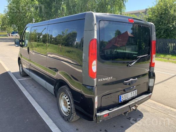 Melns Renault Trafic 2013 Rīga, ar dzinēja tilpumu 2.00 L un nobraukumu 272 tūkst. km par 7900 €, foto 8 vietnē AUTOMOTO.COM.LV