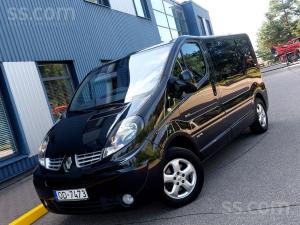 Black Renault Trafic 2013 in Riga, with an engine capacity of 2.00 L and mileage of 298 thousand km for 11790 €, photo 8 on AUTOMOTO.COM.LV