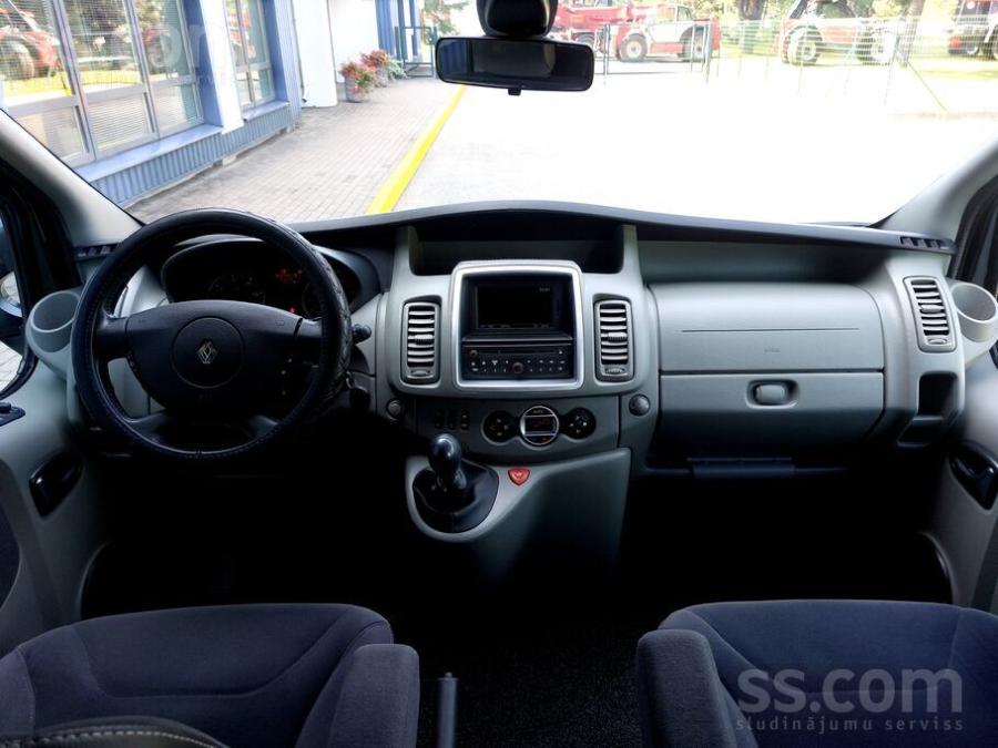 Black Renault Trafic 2013 in Riga, with an engine capacity of 2.00 L and mileage of 298 thousand km for 11790 €, photo 28 on AUTOMOTO.COM.LV