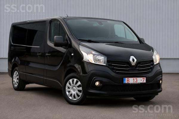 Melns Renault Trafic 2015 Tukums, ar dzinēja tilpumu 1.60 L un nobraukumu 186 tūkst. km par 12800 €, foto 1 vietnē AUTOMOTO.COM.LV