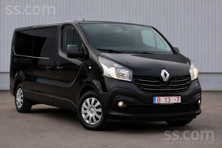 Melns Renault Trafic 2015 Tukums, ar dzinēja tilpumu 1.60 L un nobraukumu 186 tūkst. km par 12800 €, foto 1 vietnē AUTOMOTO.COM.LV