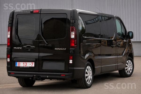 Melns Renault Trafic 2015 Tukums, ar dzinēja tilpumu 1.60 L un nobraukumu 186 tūkst. km par 12800 €, foto 4 vietnē AUTOMOTO.COM.LV