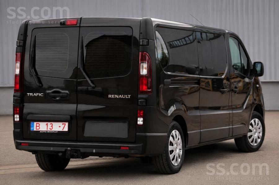 Melns Renault Trafic 2015 Tukums, ar dzinēja tilpumu 1.60 L un nobraukumu 186 tūkst. km par 12800 €, foto 5 vietnē AUTOMOTO.COM.LV