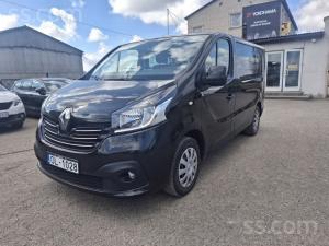 Black Renault Trafic 2015 in Talsi, with an engine capacity of 1.60 L and mileage of 245 thousand km for 12500 €, photo  on AUTOMOTO.COM.LV