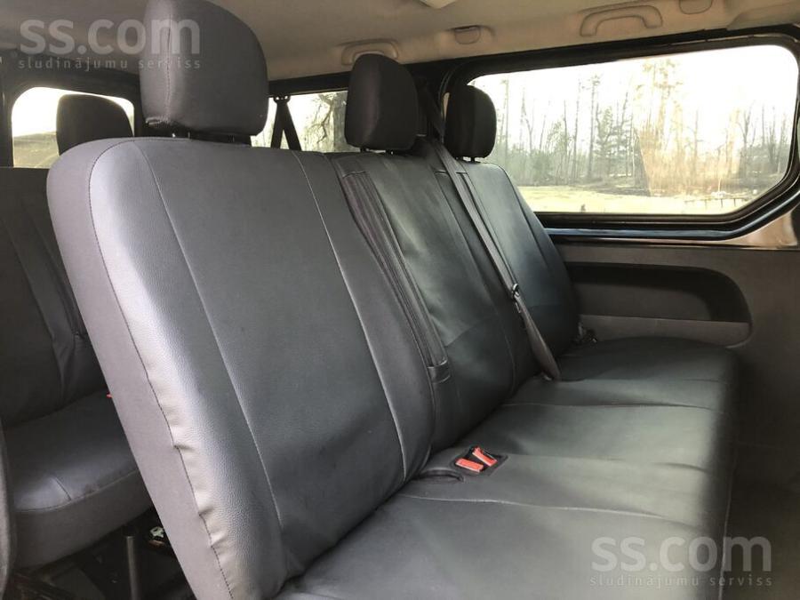 Black Renault Trafic 2015 in Riga, with an engine capacity of 1.60 L and mileage of 289 thousand km for 5000 €, photo 15 on AUTOMOTO.COM.LV