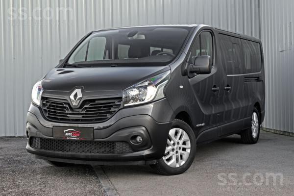 Melns Renault Trafic 2015 Ogre, ar dzinēja tilpumu 1.60 L un nobraukumu 238 tūkst. km par 14500 €, foto 1 vietnē AUTOMOTO.COM.LV