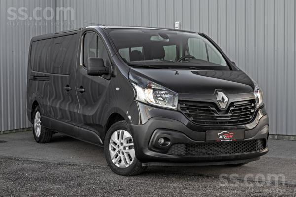 Melns Renault Trafic 2015 Ogre, ar dzinēja tilpumu 1.60 L un nobraukumu 238 tūkst. km par 14500 €, foto 3 vietnē AUTOMOTO.COM.LV