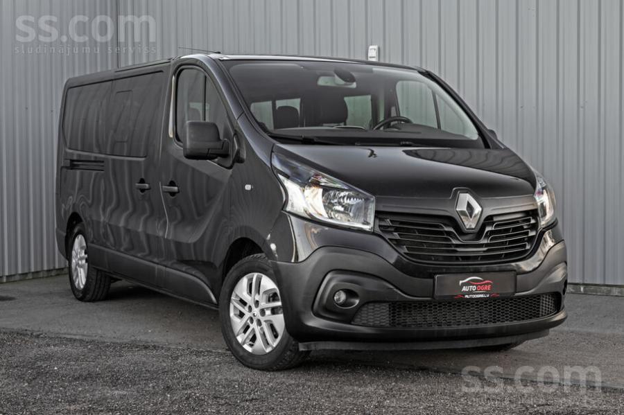 Melns Renault Trafic 2015 Ogre, ar dzinēja tilpumu 1.60 L un nobraukumu 238 tūkst. km par 14500 €, foto 3 vietnē AUTOMOTO.COM.LV