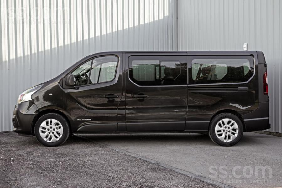 Melns Renault Trafic 2015 Ogre, ar dzinēja tilpumu 1.60 L un nobraukumu 238 tūkst. km par 14500 €, foto 6 vietnē AUTOMOTO.COM.LV