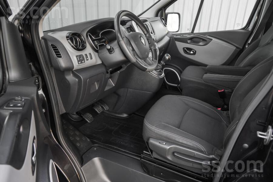 Melns Renault Trafic 2015 Ogre, ar dzinēja tilpumu 1.60 L un nobraukumu 238 tūkst. km par 14500 €, foto 9 vietnē AUTOMOTO.COM.LV