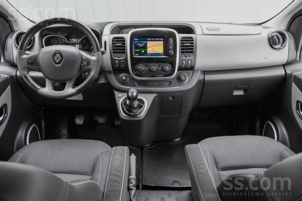 Melns Renault Trafic 2015 Ogre, ar dzinēja tilpumu 1.60 L un nobraukumu 238 tūkst. km par 14500 €, foto 10 vietnē AUTOMOTO.COM.LV