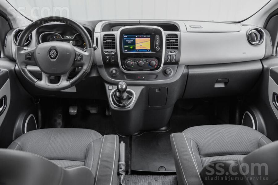 Melns Renault Trafic 2015 Ogre, ar dzinēja tilpumu 1.60 L un nobraukumu 238 tūkst. km par 14500 €, foto 10 vietnē AUTOMOTO.COM.LV