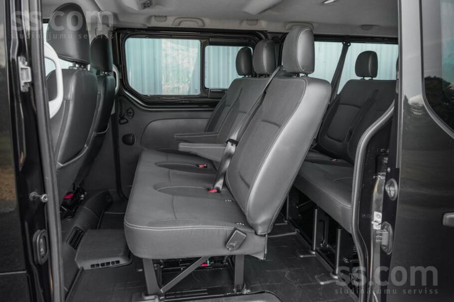 Melns Renault Trafic 2015 Ogre, ar dzinēja tilpumu 1.60 L un nobraukumu 238 tūkst. km par 14500 €, foto 19 vietnē AUTOMOTO.COM.LV