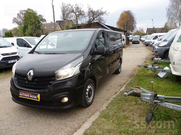 Melns Renault Trafic 2016 Valka, ar dzinēja tilpumu 1.60 L un nobraukumu 228 tūkst. km par 8500 €, foto 3 vietnē AUTOMOTO.COM.LV
