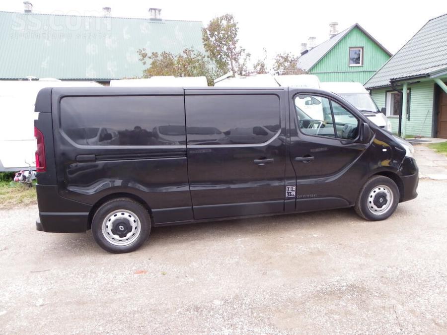 Black Renault Trafic 2016 in Valka, with an engine capacity of 1.60 L and mileage of 228 thousand km for 8500 €, photo 5 on AUTOMOTO.COM.LV