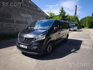 Black Renault Trafic 2016 in Ogre, with an engine capacity of 1.60 L and mileage of 259 thousand km for 7850 €, photo  on AUTOMOTO.COM.LV