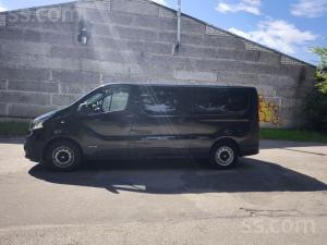 Black Renault Trafic 2016 in Ogre, with an engine capacity of 1.60 L and mileage of 259 thousand km for 7850 €, photo 9 on AUTOMOTO.COM.LV