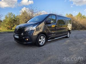 Melns Renault Trafic 2017 Daugavpils, ar dzinēja tilpumu 1.60 L un nobraukumu 0 tūkst. km par 13999 €, foto  vietnē AUTOMOTO.COM.LV