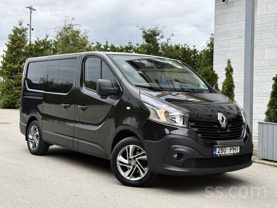 Melns Renault Trafic 2018 Tallina, ar dzinēja tilpumu 1.60 L un nobraukumu 242 tūkst. km par 11550 €, foto 1 vietnē AUTOMOTO.COM.LV