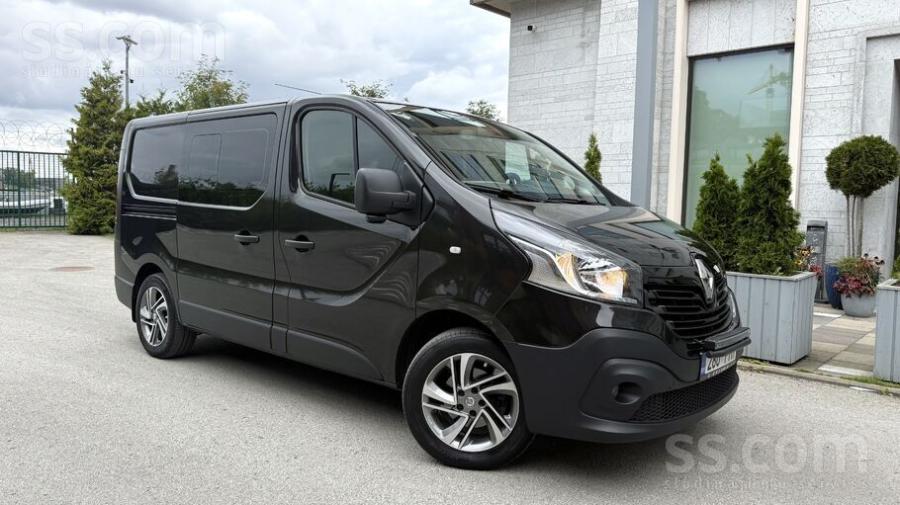 Melns Renault Trafic 2018 Tallina, ar dzinēja tilpumu 1.60 L un nobraukumu 242 tūkst. km par 11550 €, foto 4 vietnē AUTOMOTO.COM.LV