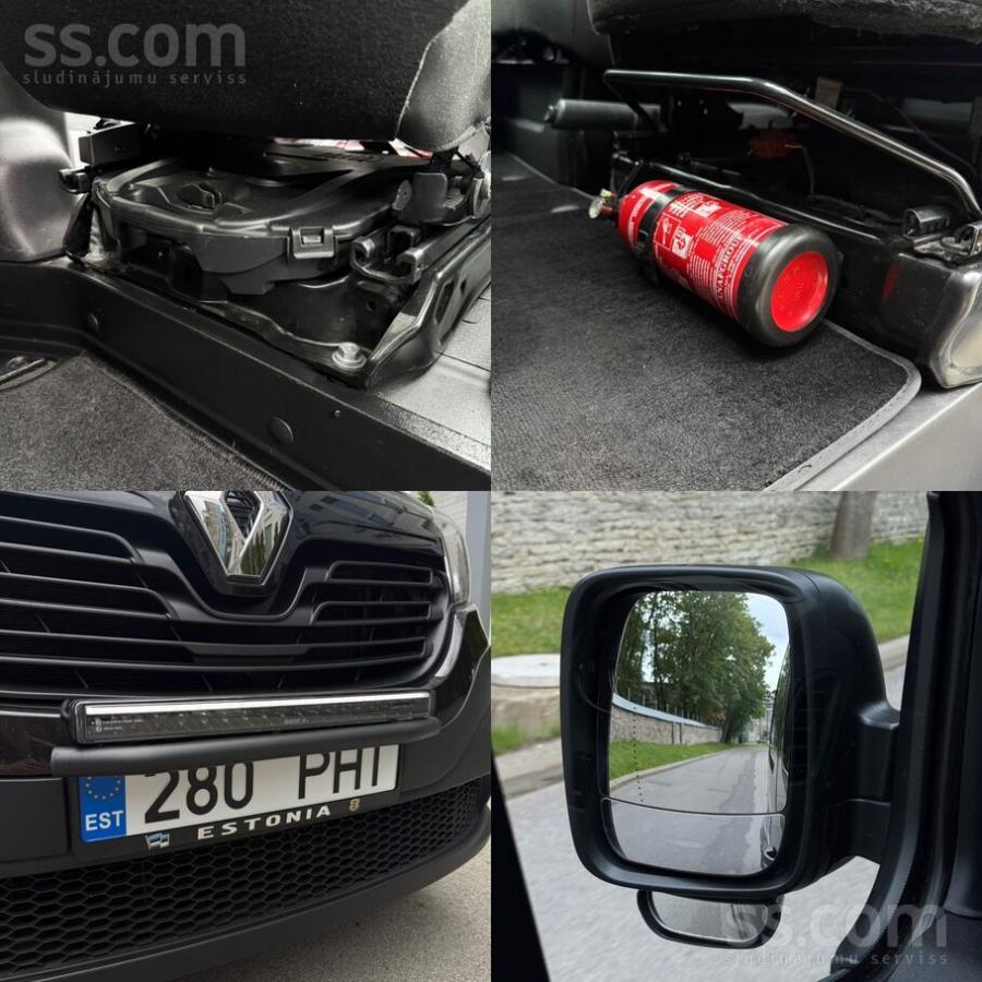 Melns Renault Trafic 2018 Tallina, ar dzinēja tilpumu 1.60 L un nobraukumu 242 tūkst. km par 11550 €, foto 26 vietnē AUTOMOTO.COM.LV