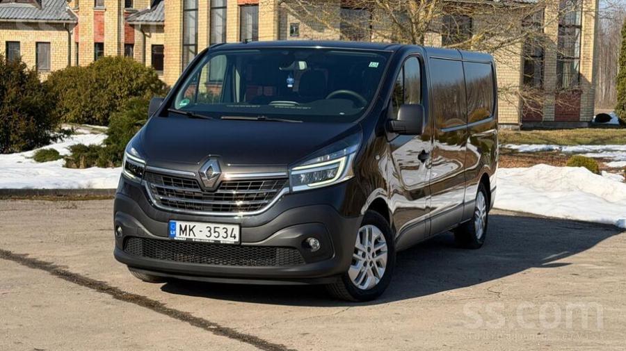 Melns Renault Trafic 2020 Aizkraukle, ar dzinēja tilpumu 2.00 L un nobraukumu 144 tūkst. km par 24800 €, foto 1 vietnē AUTOMOTO.COM.LV