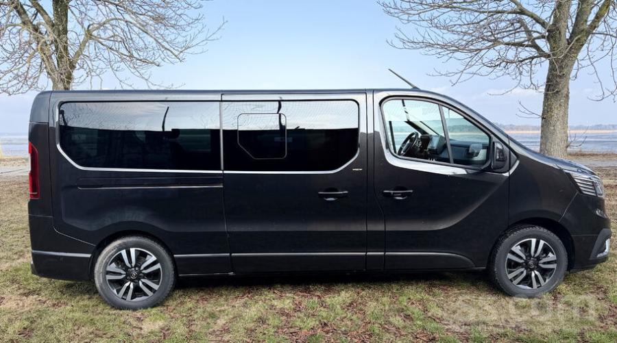 Melns Renault Trafic 2022 Rīga, ar dzinēja tilpumu 2.00 L un nobraukumu 127 tūkst. km par 24495 €, foto 5 vietnē AUTOMOTO.COM.LV